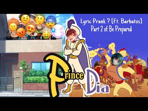 Obey Me ! [Mc x Diavolo] - Prince Ali (Dia) - ft. Barbatos - Lyric Prank? - Part 2