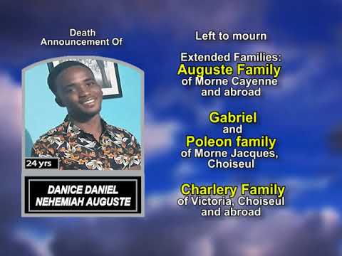 Danice Daniel Nehemiah Auguste long