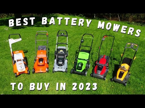 Best Battery Lawn Mowers - Watch This Review Before You Buy!