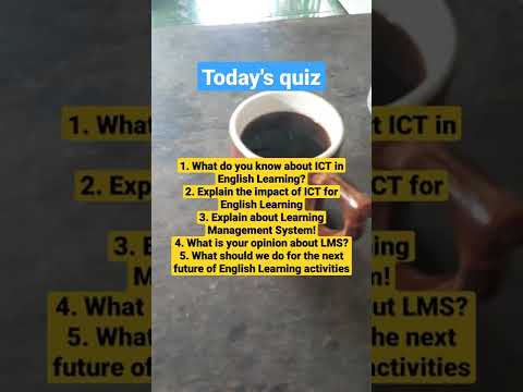 Quiz of ICT #english #ict #learning #technology
