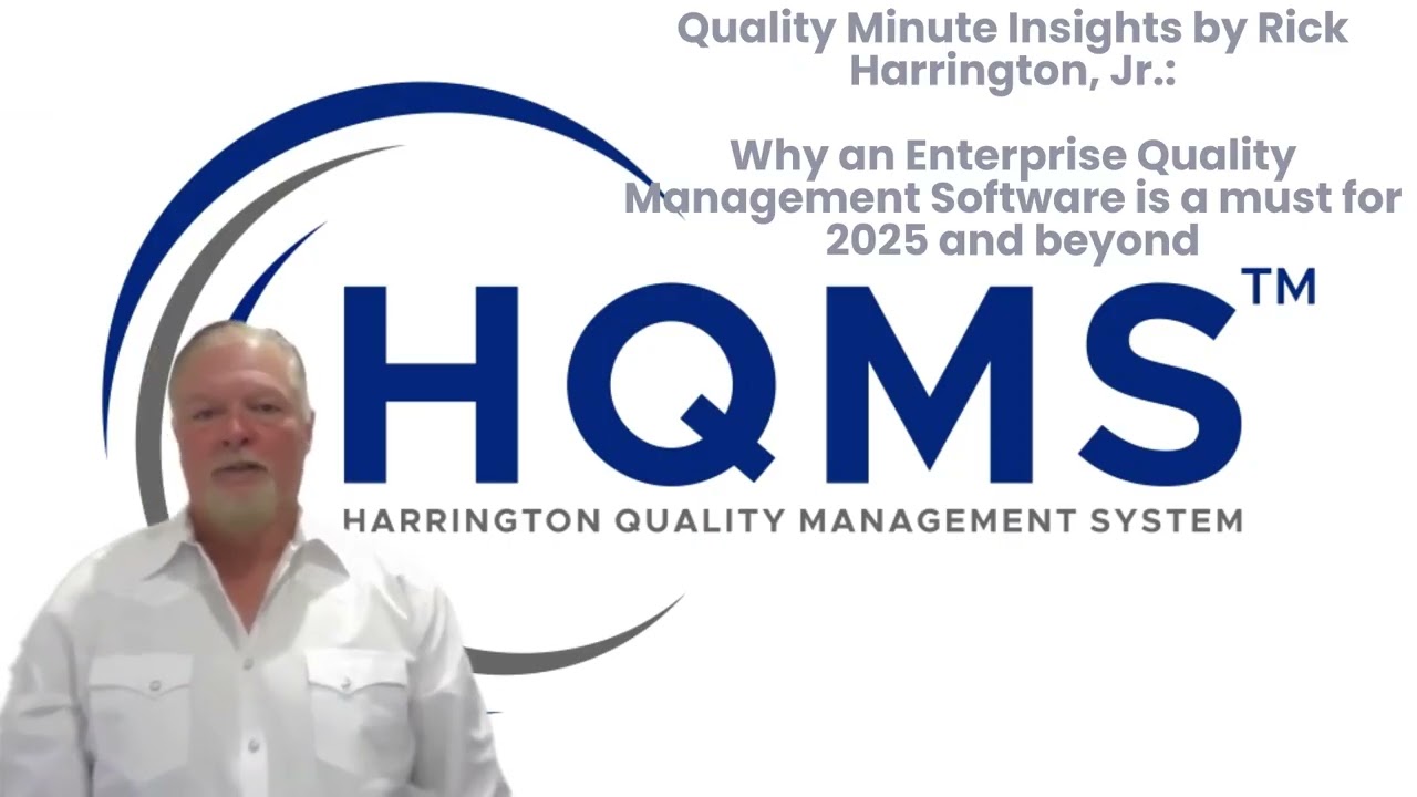 Why Enterprise Quality Management Software (EQMS) is a must for 2025 and beyond. #EQMS #QMS