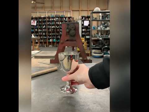 Stunning Detail in White Wine Goblet