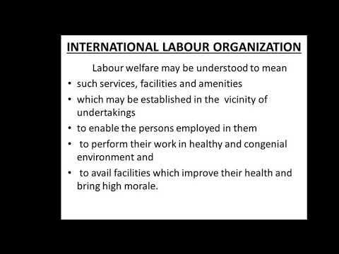 Meaning of Labour Welfare