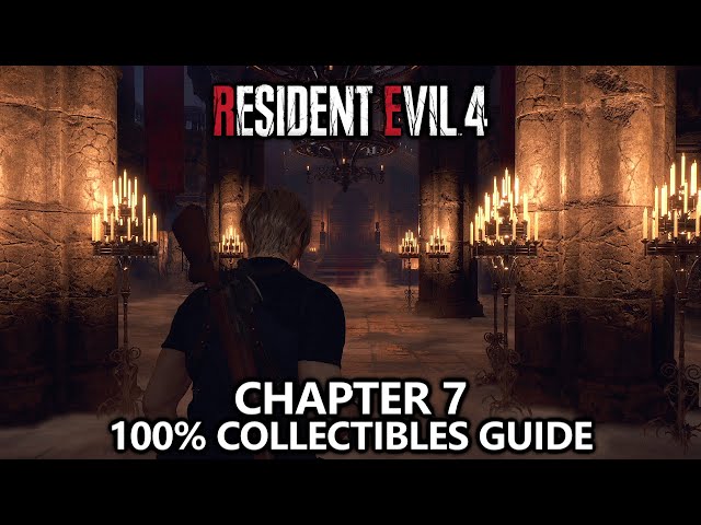 All Resident Evil 4 Remake Chapter 7 collectibles and where to find them