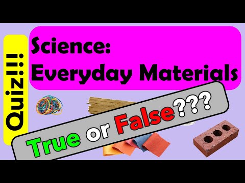 Science: Everyday Materials QUIZ with Miss Ellis #everydaymaterials