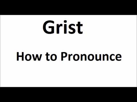 How to pronounce Grist||How to say Grist||Grist Pronunciation||ABDictionary