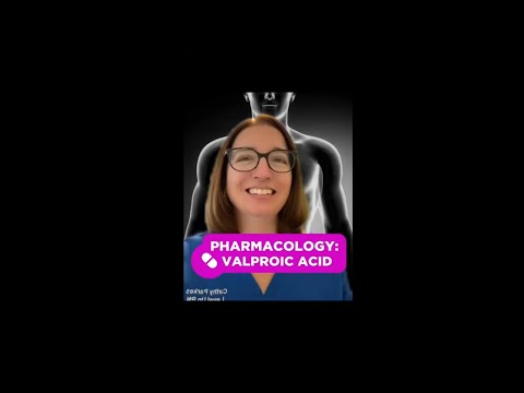 Valproic Acid: Pharmacology | @LevelUpRN