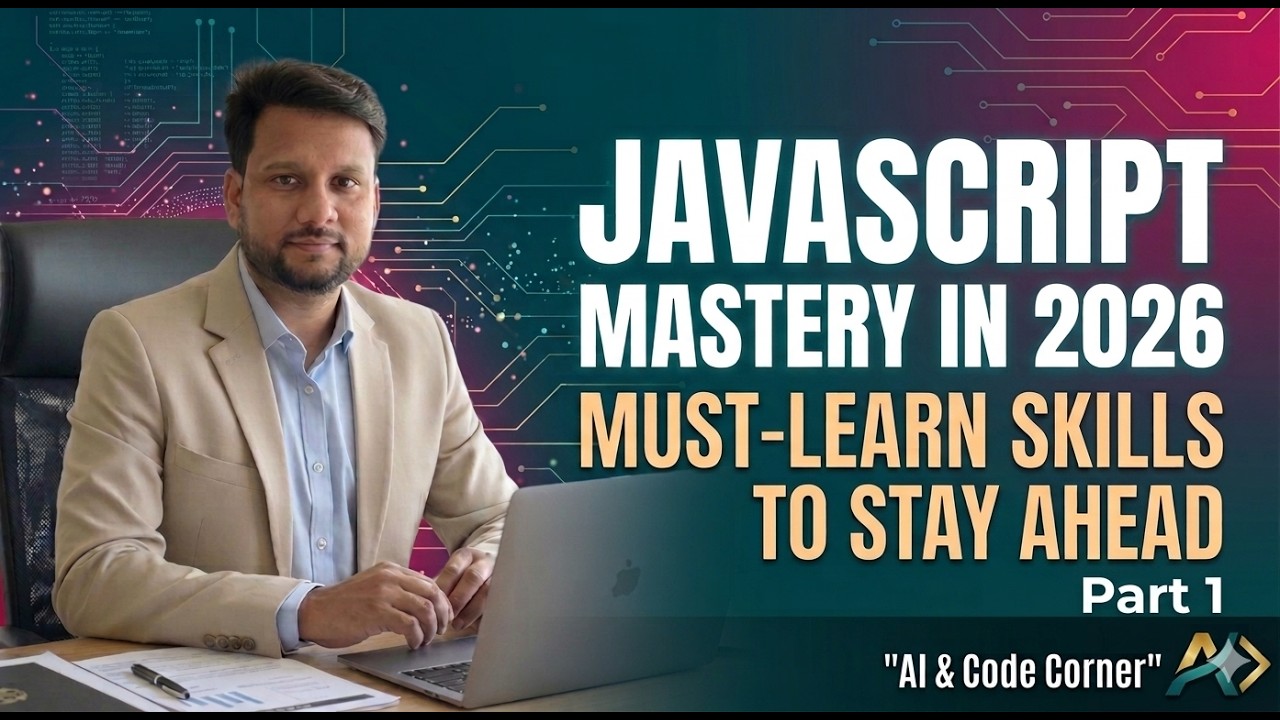 JavaScript Mastery in 2026 | Must-Learn Skills to Stay Ahead | Part 1