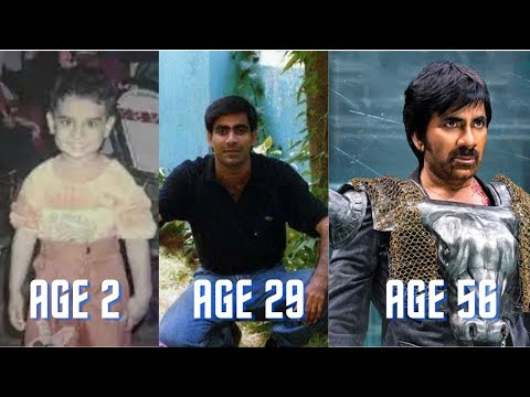 Ravi Teja's Age-Defying Journey: Astonishing Transformation from 1968 to 2023
