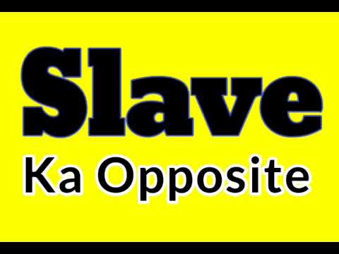 Slave opposite word in english | Slave ka word in english | Slave ka opposite word kya hai