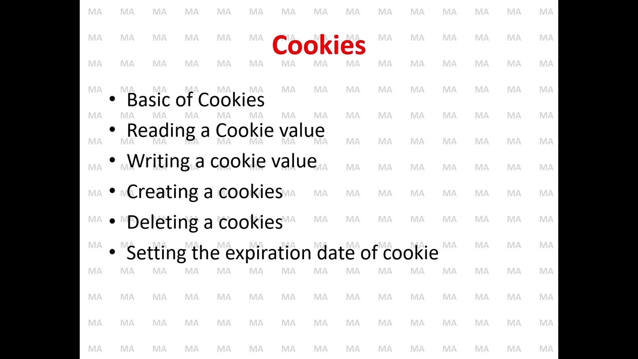 CSS Chapter - Cookies and Browser Data using JavaScript