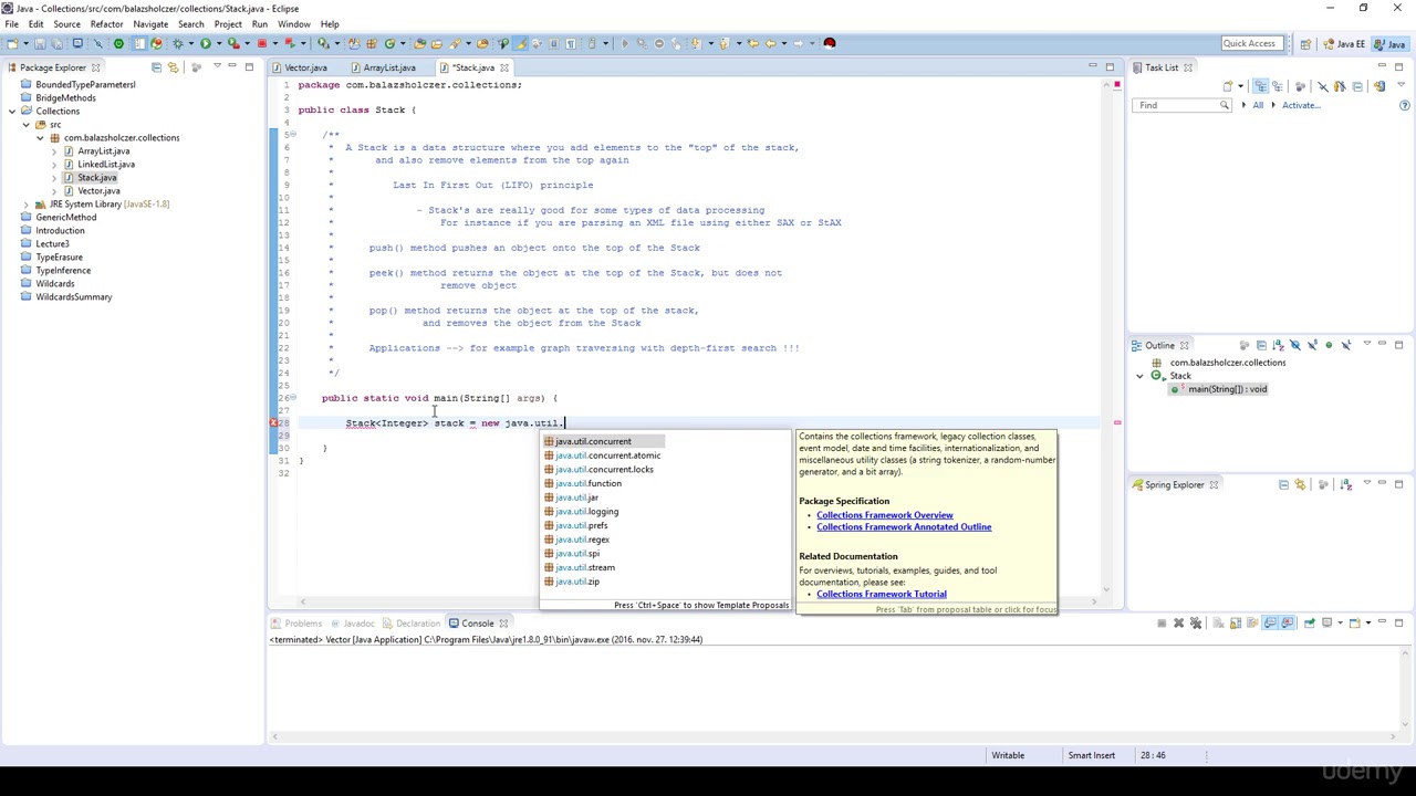 026 Java built in java util Stack