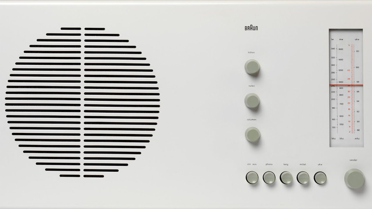 Dieter Rams – A brave new world of product design