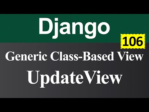 Learn UpdateView in Django Hindi - Mind Luster