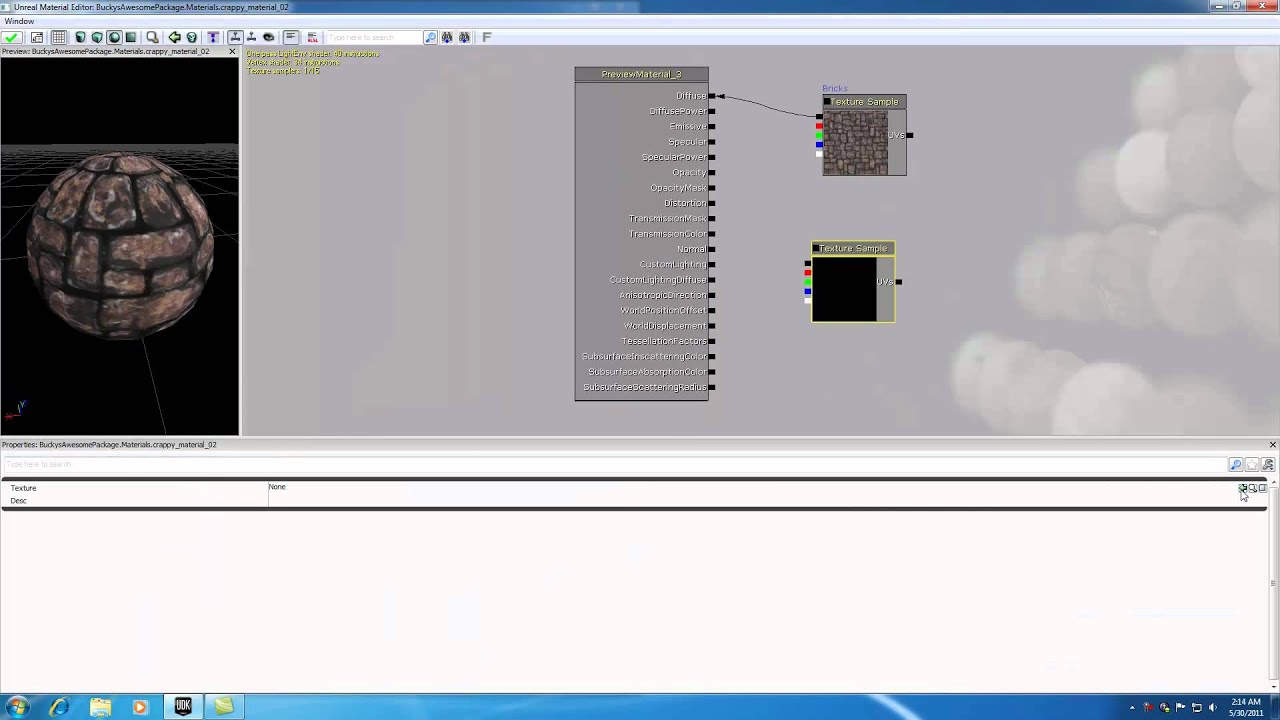 Unreal Development Kit UDK Tutorial - 24 - Normal Maps