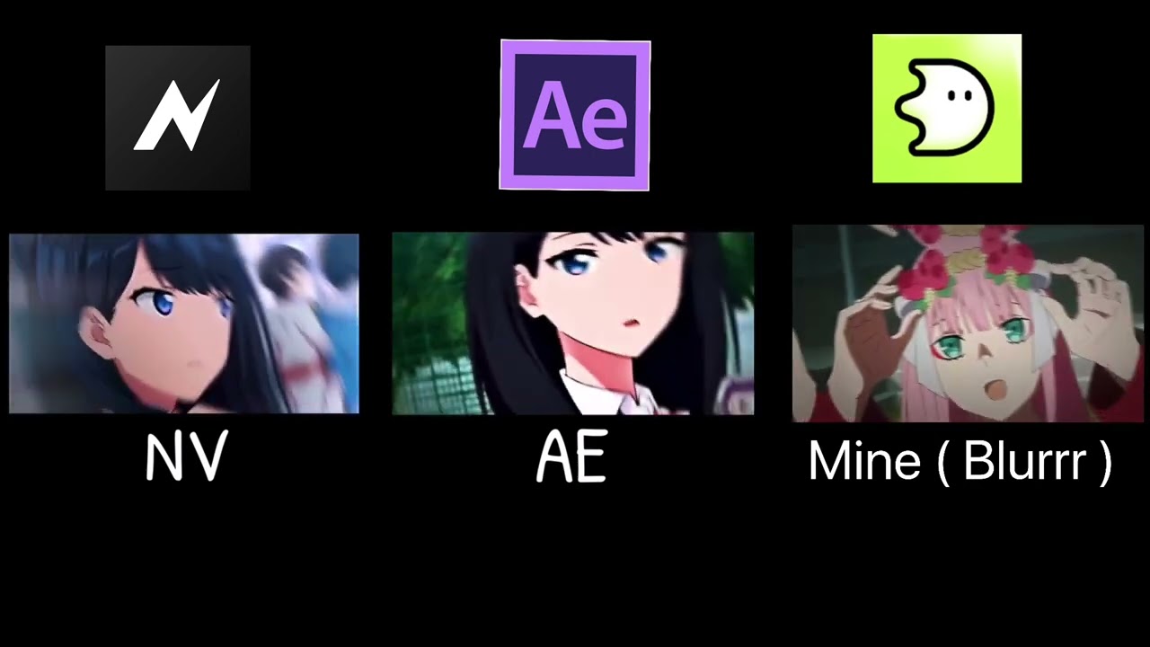 Node Video vs AfterEffects vs Blurrr