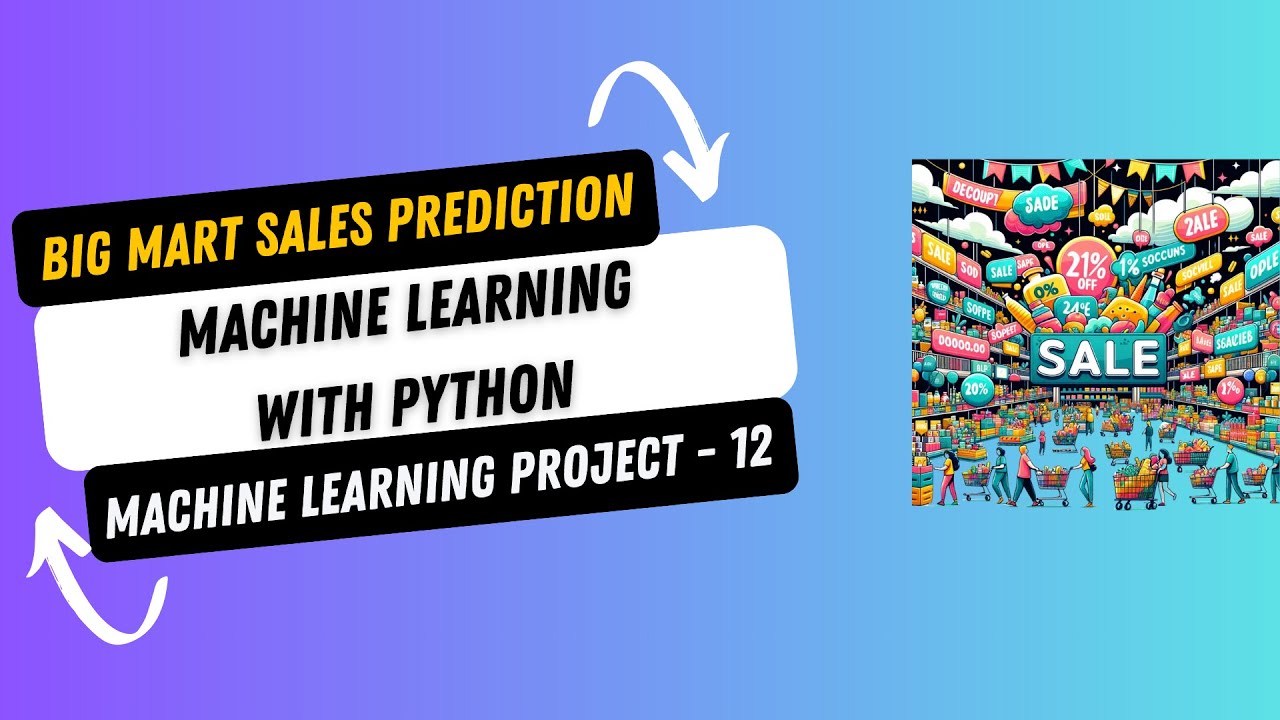 Project 12. Big Mart Sales Prediction using Machine Learning with Python | Machine Learning Projects