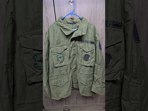 OG107 M65 USAF MILITARY FIELD JACKET ON MY EBAY SITE SELLER IID IS historykeepersllc