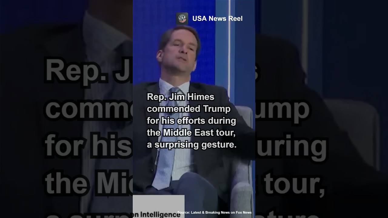 Democratic Rep Praises Trump’s Performance on Middle East Tour