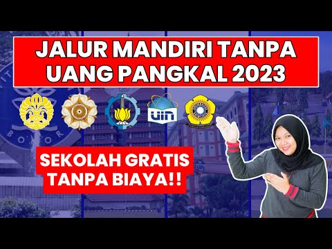 JALUR MANDIRI PTN TANPA UANG PANGKAL