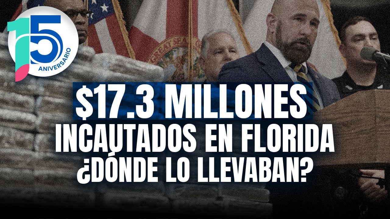 173 kg of cocaine seized in Florida; it came from Mexico in a trailer.