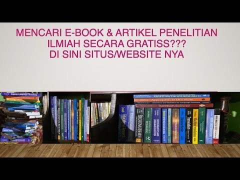 DOWNLOAD E-BOOK & ARTIKEL ILMIAH SECARA GRATIS