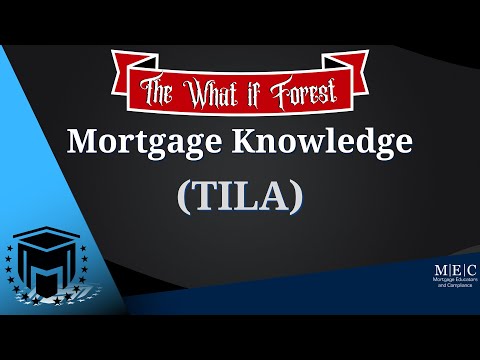 Mortgage Knowledge - (TILA) Help passing the NMLS Exam