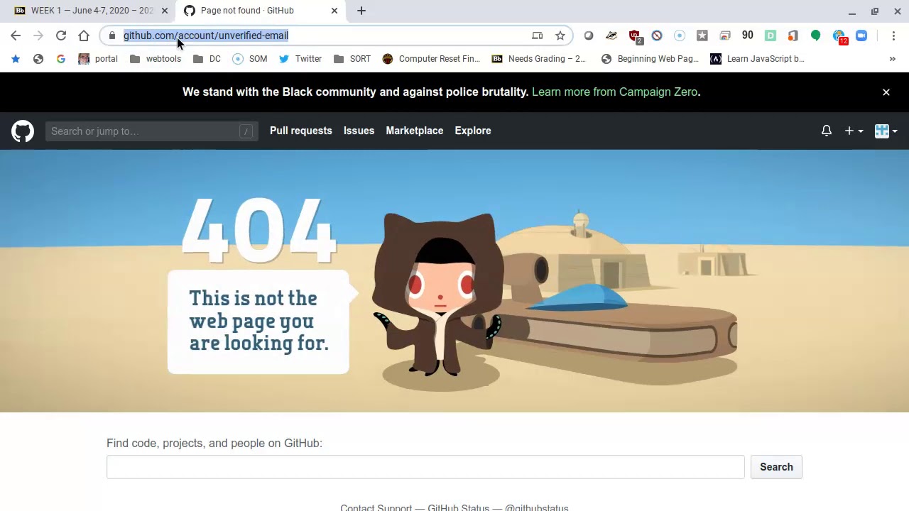 Create GitHub and CodePen accounts.
