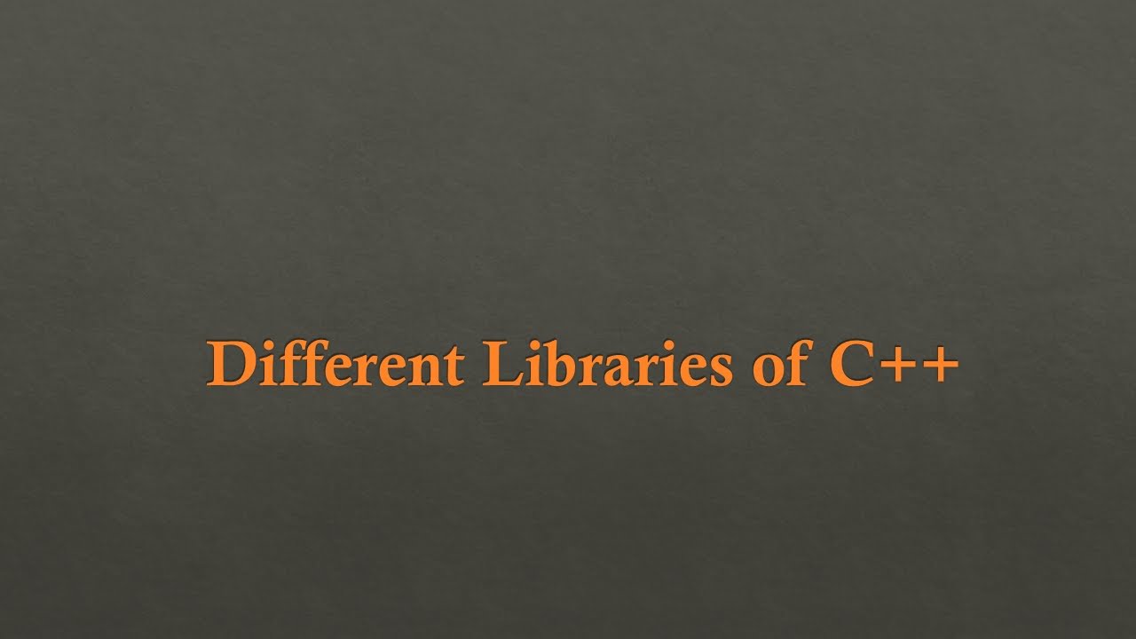 Mastering C++ Libraries | Boost, STL, OpenCV, SDL, and More! #Cpp #Coding