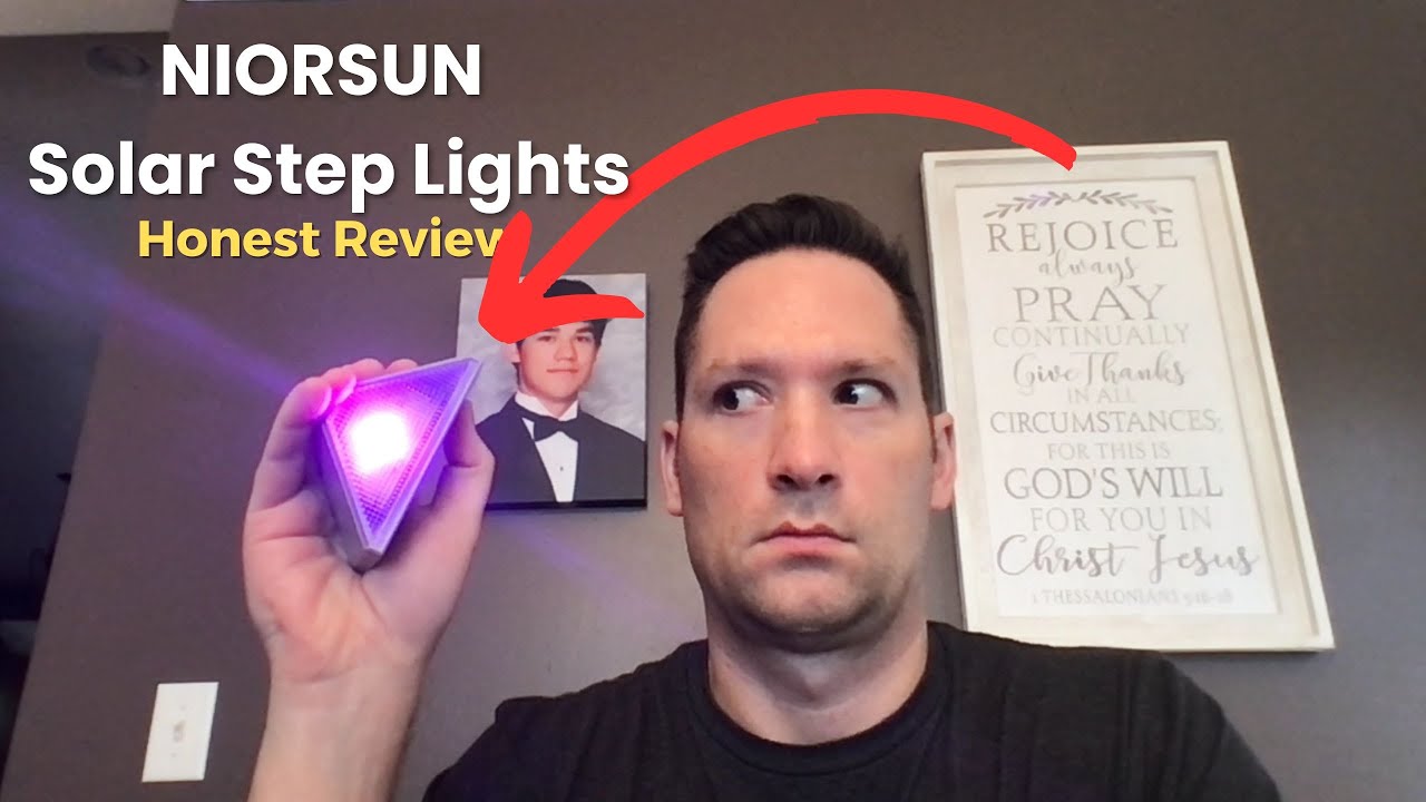 NiorSun Solar Step Lights - Honest Review