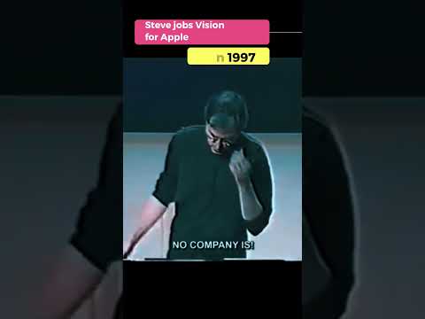 Steve Jobs Vision for apple in 1997
