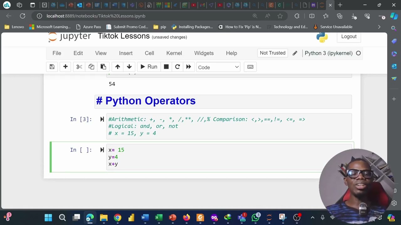 Python Friday   Lesson 3   Python Operators