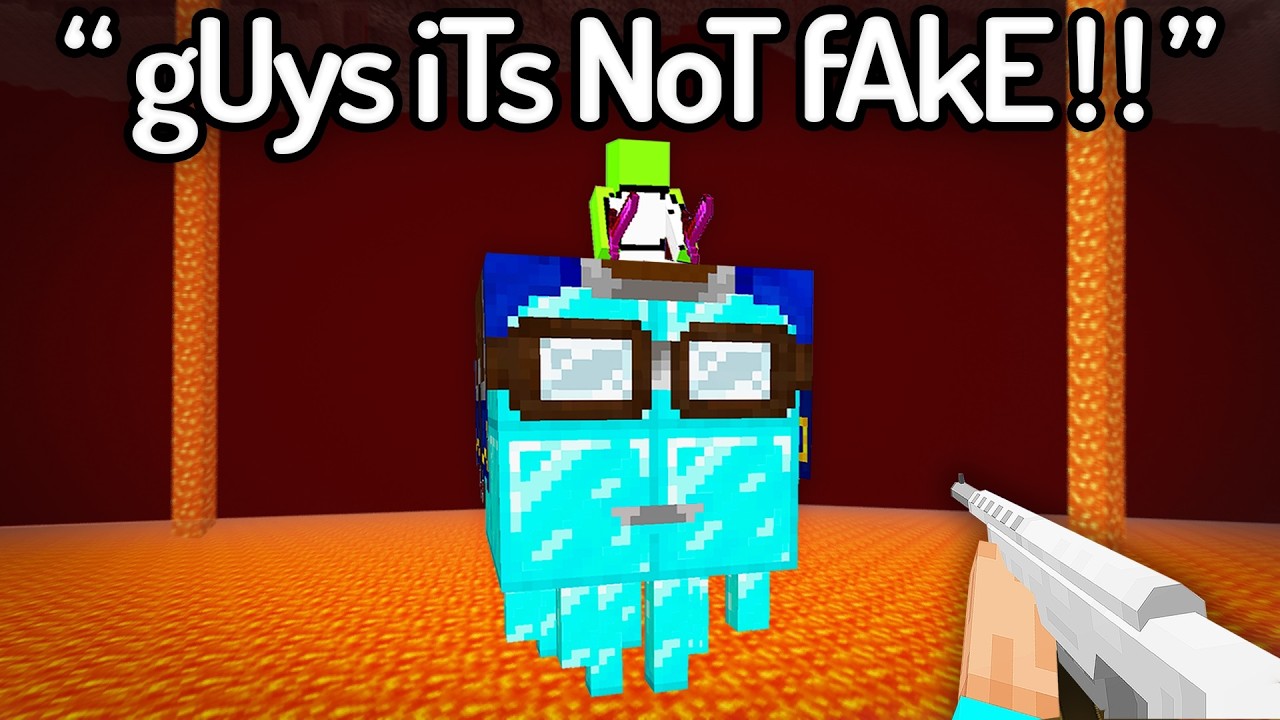 The Top 40 FUNNIEST FAKE Minecraft Speedruns...