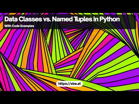 Data Classes vs. Named Tuples in Python
