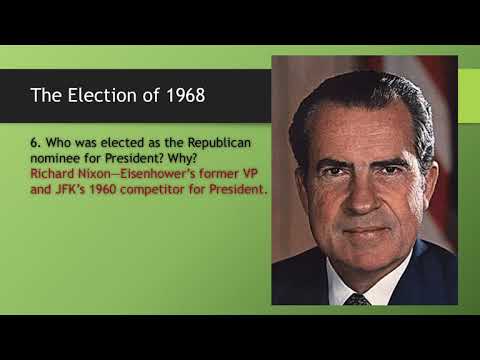 Late 1960's and Early 1970's America