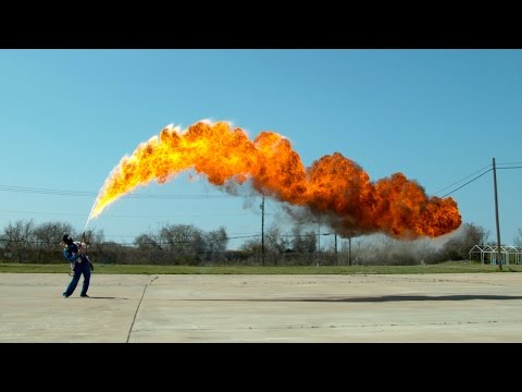 The View from the Wrong End of a Flamethrower Is Actually Sort of Stunning