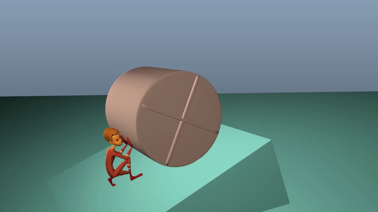 Animation Practice 4 - Heavy Barrel Push