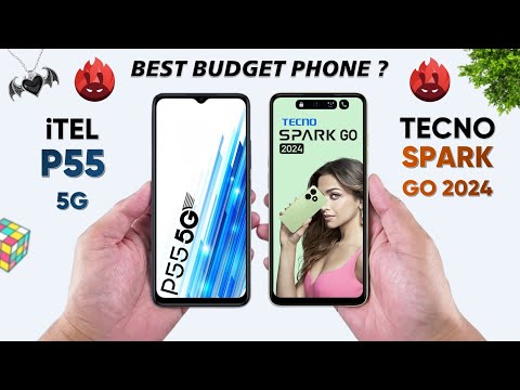 itel P55 5G vs Tecno Spark Go 2024 ⚡ Best Phone under 10000