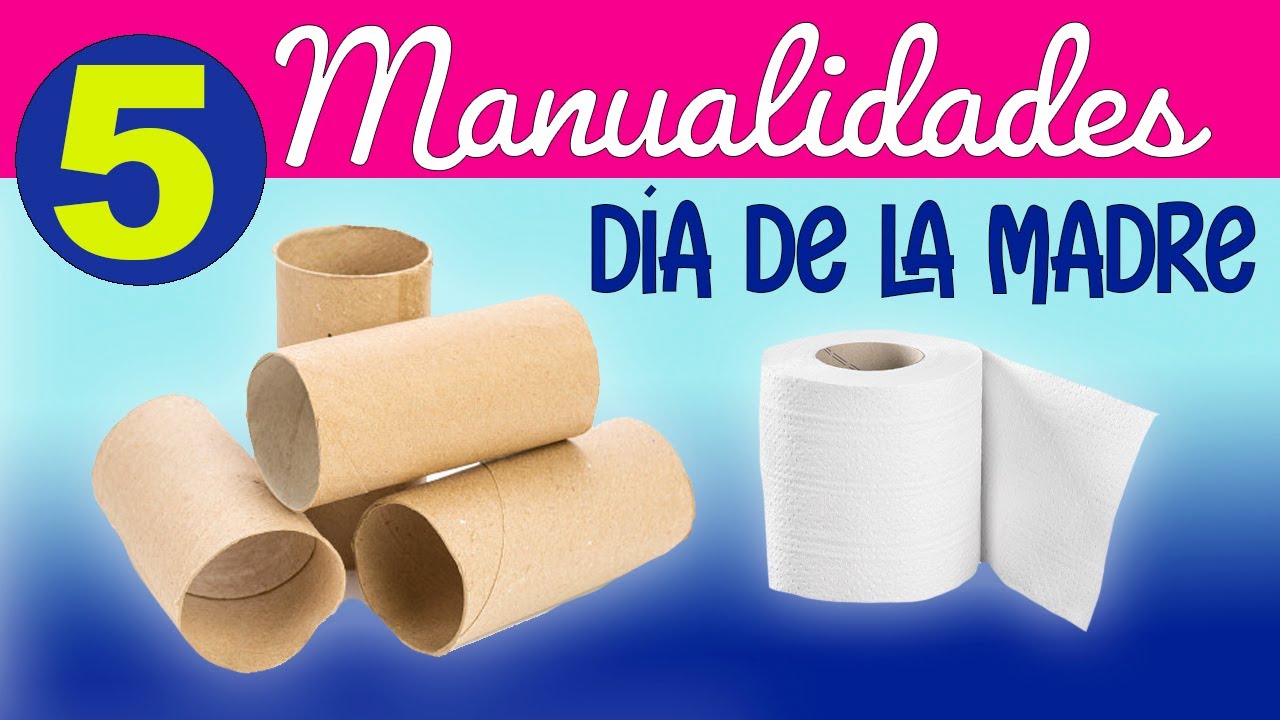 5 manualidades para el DÍA DE LA MADRE con RECICLAJE