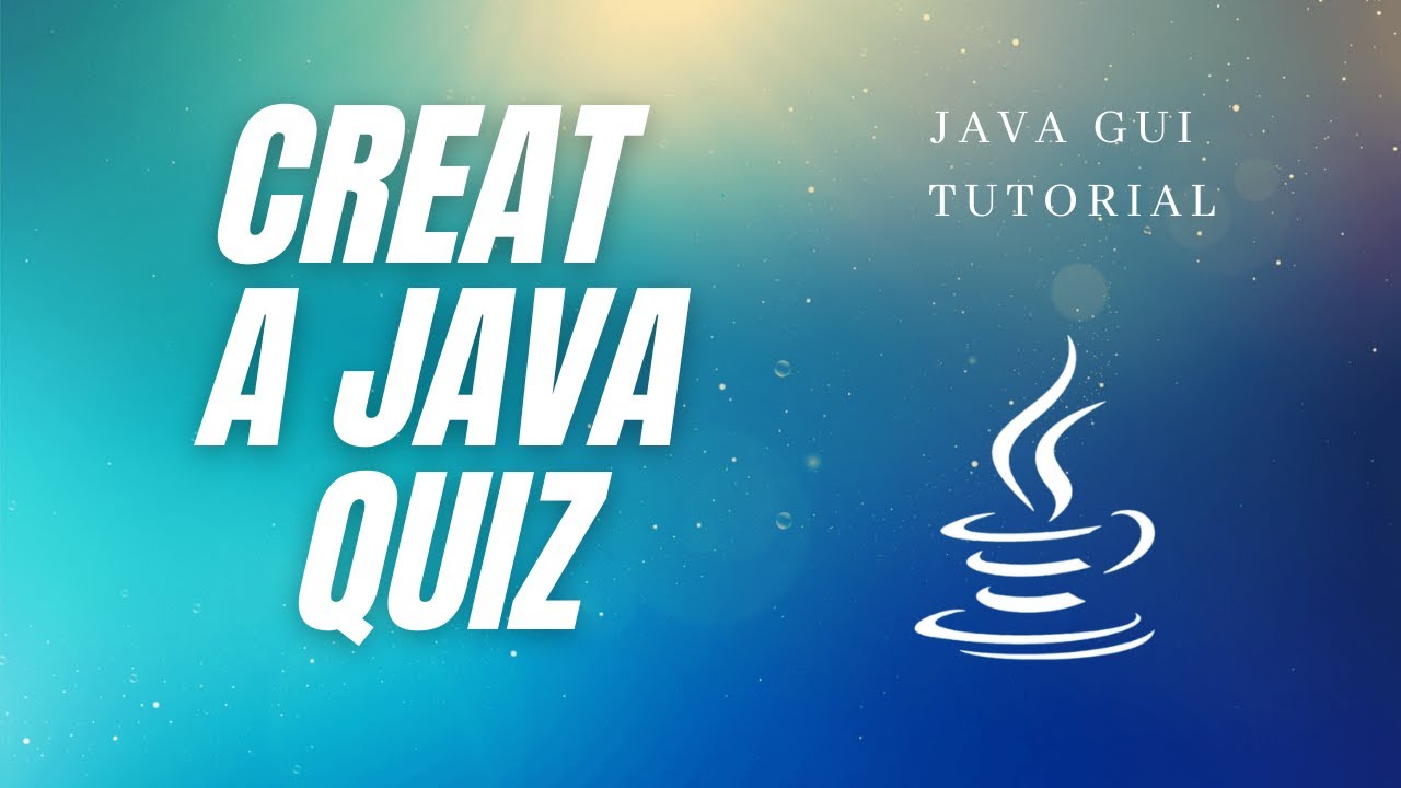 How to Create a Java Quiz using NetBeans