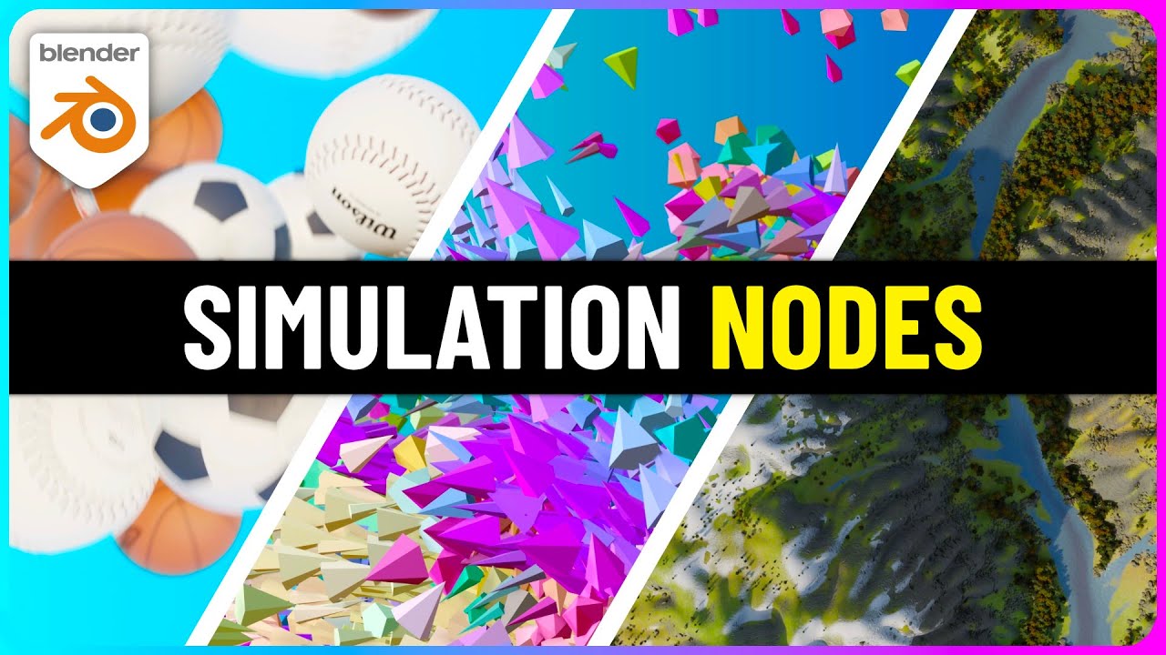 The BEST Way to Learn Simulation Nodes for Blender!