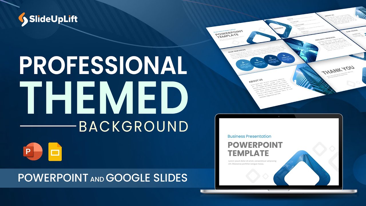 PowerPoint & Google Slides Background For Professional Looking Presentations
