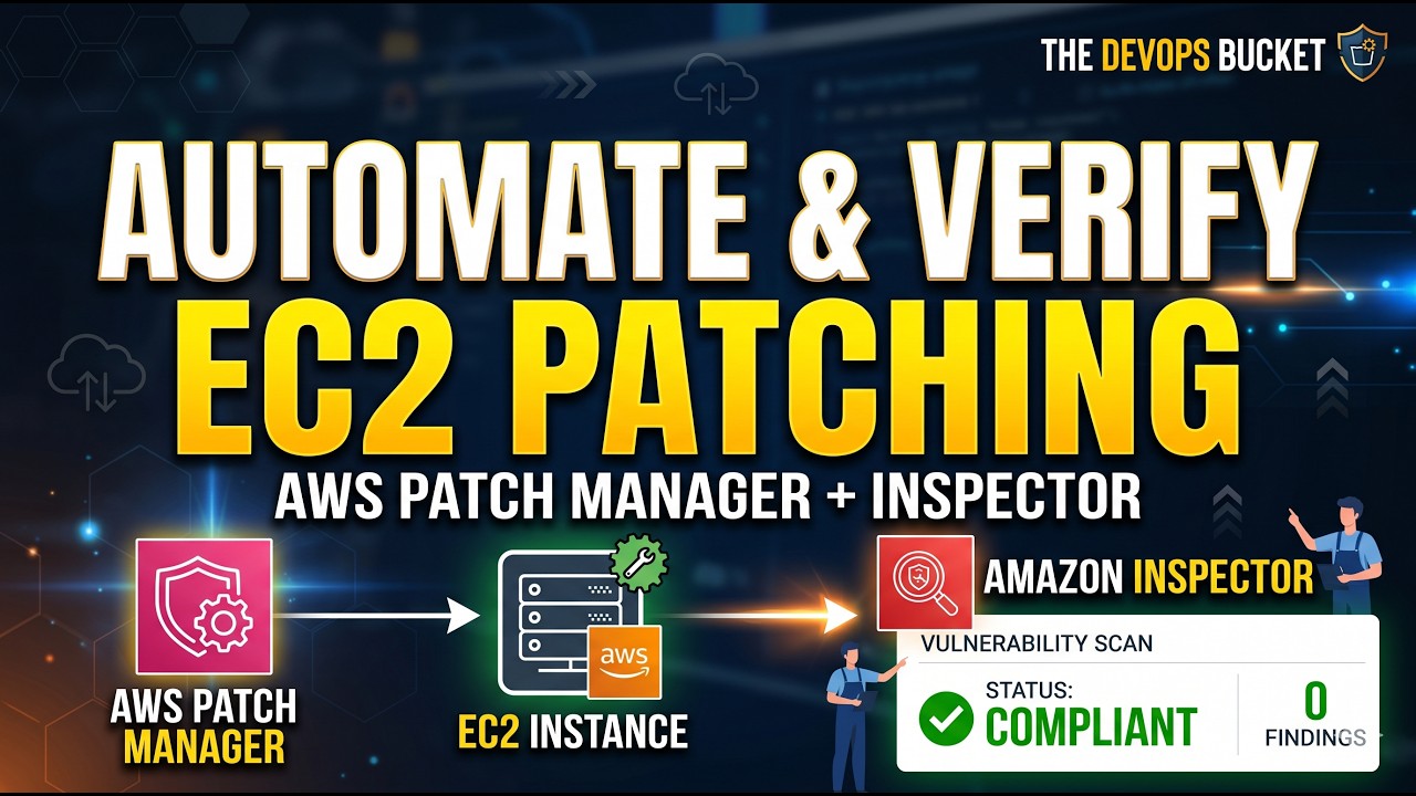 AWS Patch Manager Tutorial | Patch EC2 Instances & Verify in Amazon Inspector