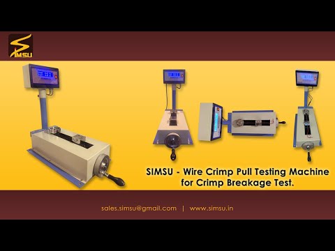 Pull Testers - Pull Test Equipment Latest Price, Manufacturers & Suppliers