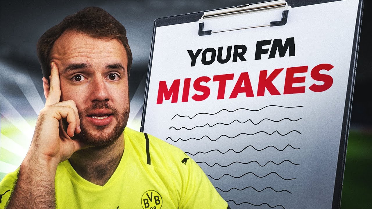 10 Common Mistakes Football Manager Players Make And How To Avoid Them