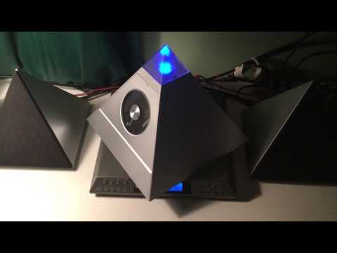 The Starship Review- Ep. 28: RadioShack Mini Stereo System (Pyramid Shaped)