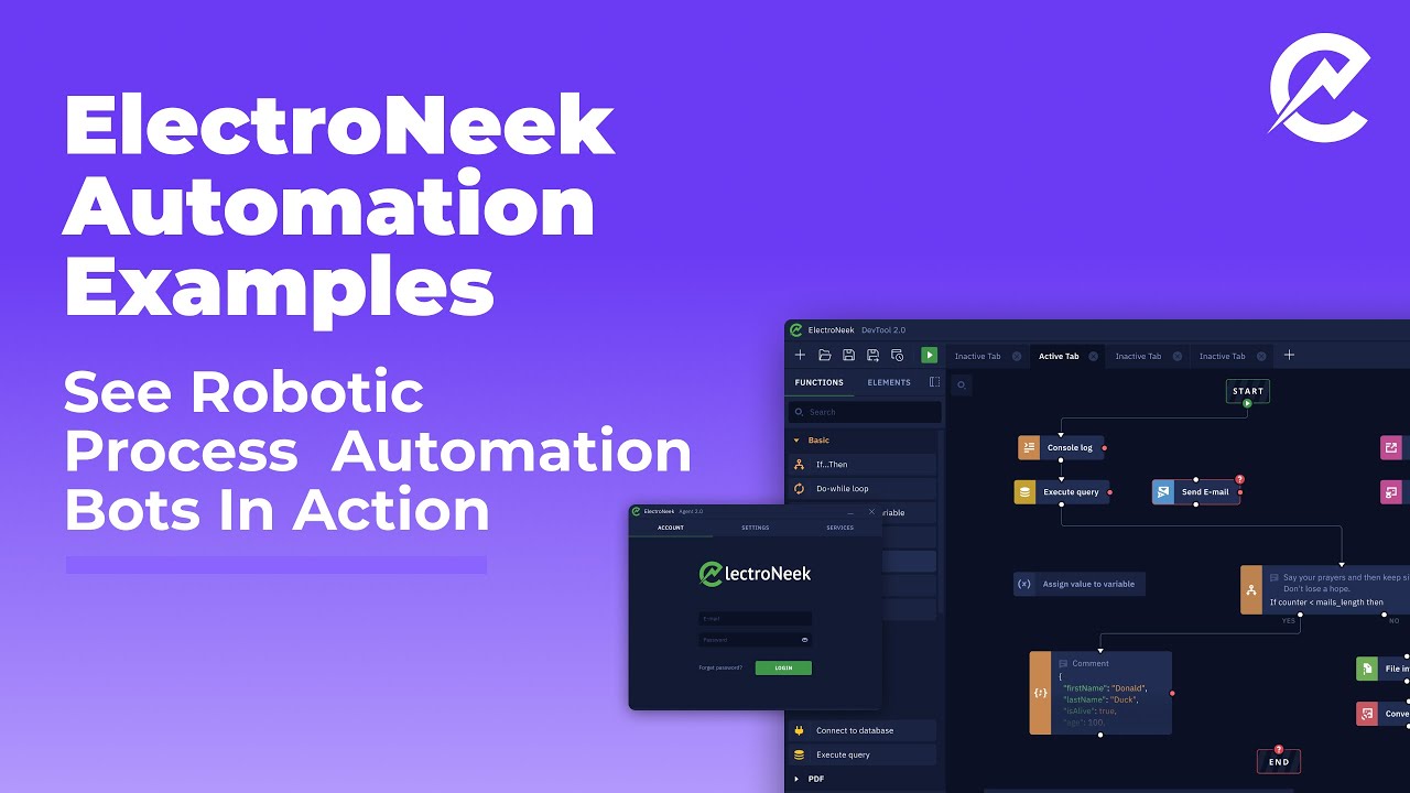 ElectroNeek Automation Examples