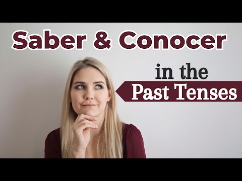 Saber vs Conocer in the Spanish Past Tenses