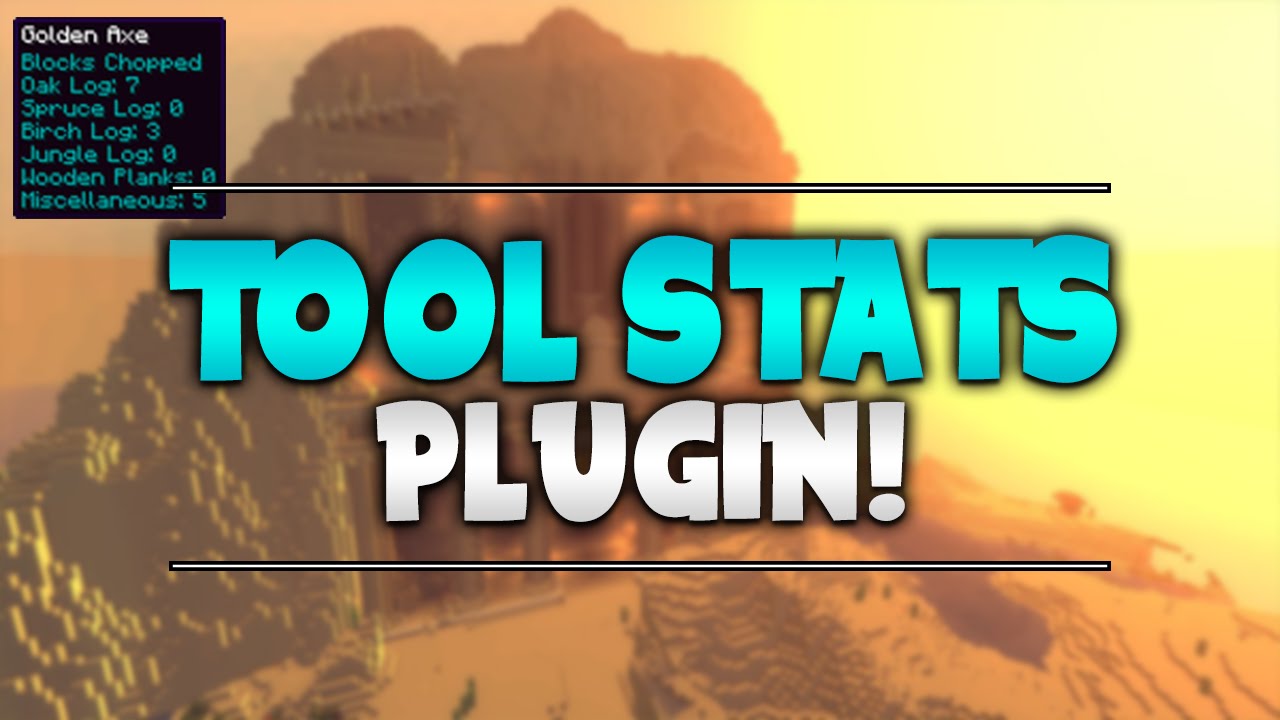 TOOL STATS! | Minecraft Plugin Tutorial