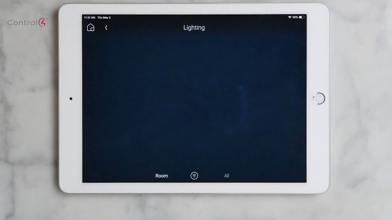 Control4   Editing Lighting Scenes